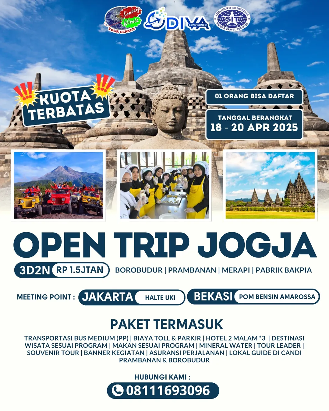 Open Trip Jogja 3 Hari 2 Malam – Liburan Lengkap Hanya Rp 1.500.000 ...